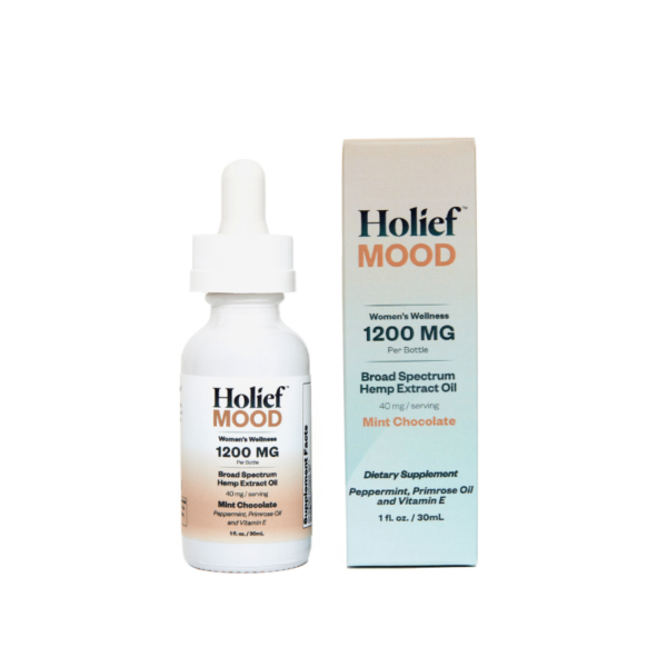 Holief™ Mood Drops Mint Chocolate 1200mg (1oz) - Hempress Wholesale ...